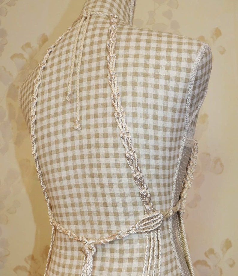 Tutorial de Crop top de Macrame. CROP TOP Macramé paso a paso. DIY easy ...