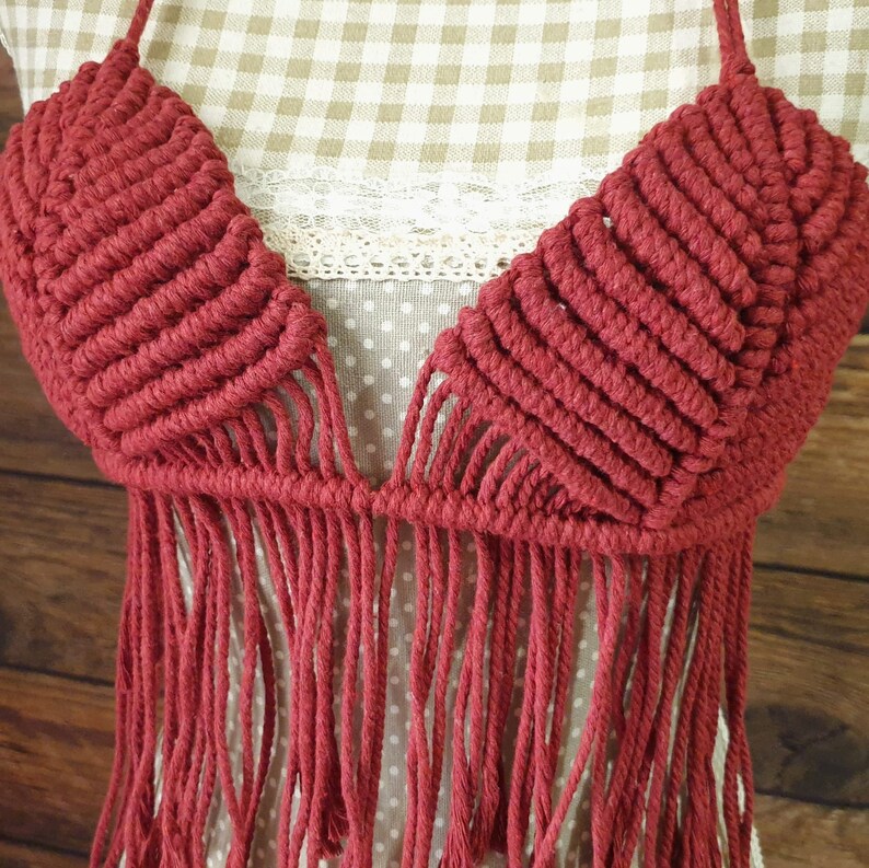 Macrame Swimsuit Tutorial/ Macrame Swimsuit Tutorial in Spanish With ...