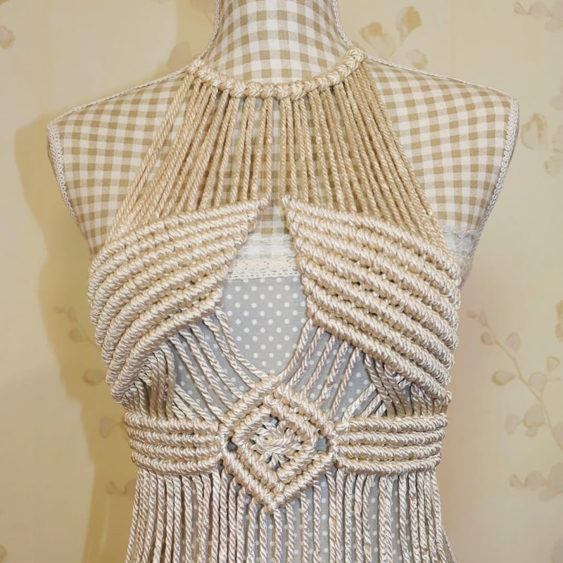 Macrame Tops - Etsy