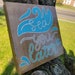 Sea You Later Wood Sign // Nautical Decor // Hanging Wall Art // 6x6 ...