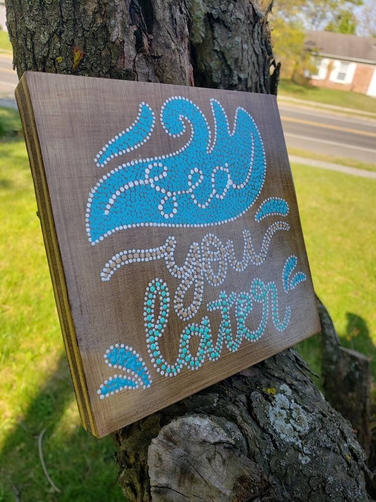 Sea You Later Wood Sign // Nautical Decor // Hanging Wall Art - Etsy