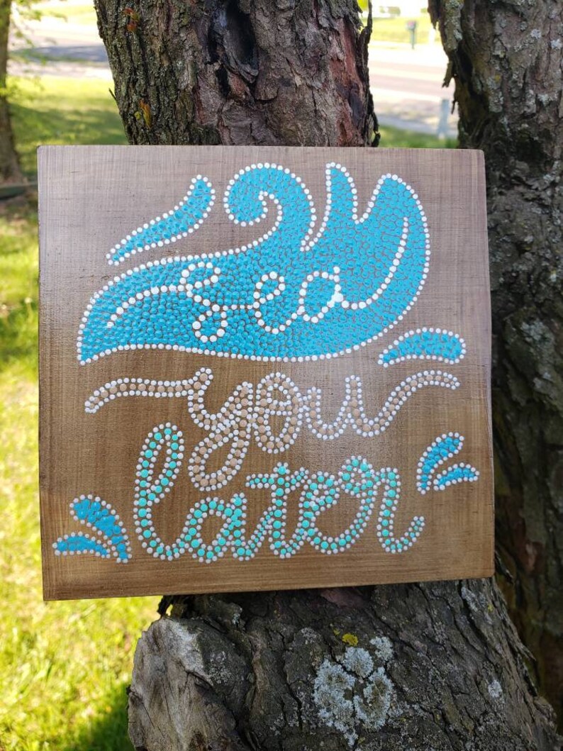 Sea You Later Wood Sign // Nautical Decor // Hanging Wall Art // 6x6 ...
