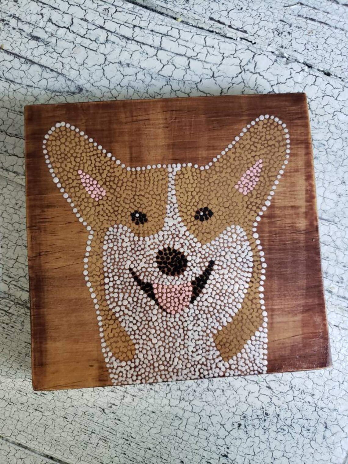Corgi wooden sign // dog decor // home decor // wall art // | Etsy