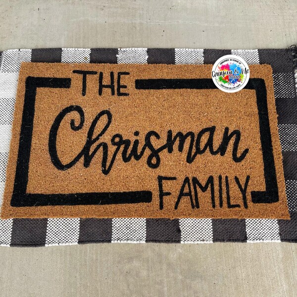 Painted Door Mats - Etsy