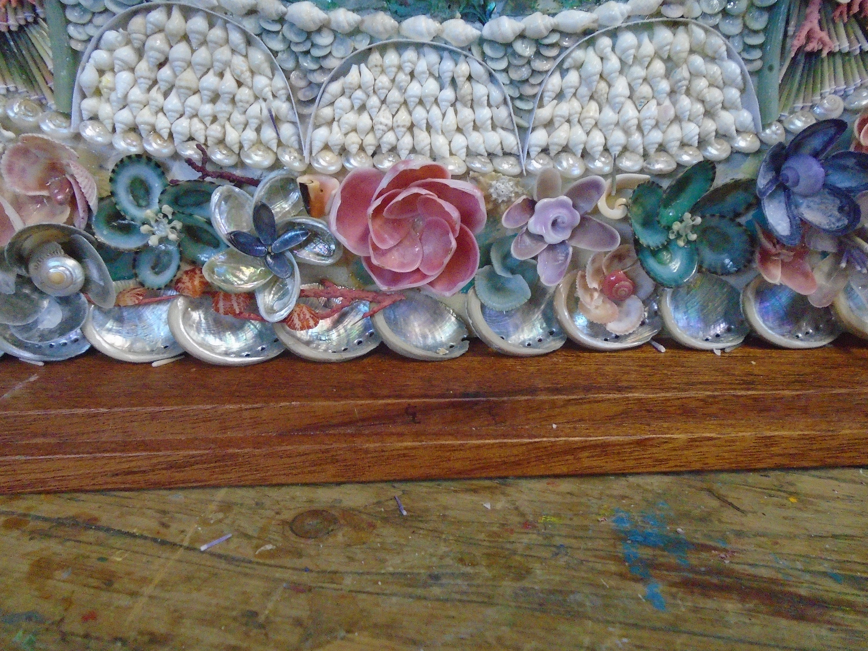Handcrafted Sailor's Valentine "dolphin Downs" 20" X 15" - Etsy