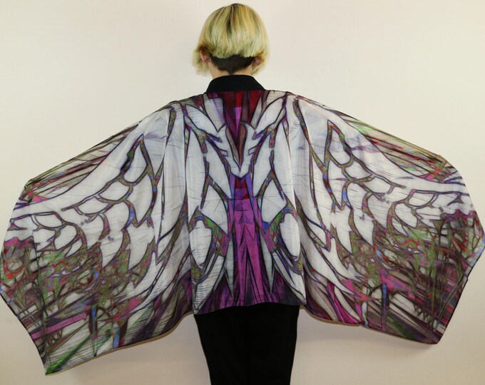 Wing Scarf, Silk Scarf,long Scarf, Summer Scarf,wrap Scarf,wing Shawl ...
