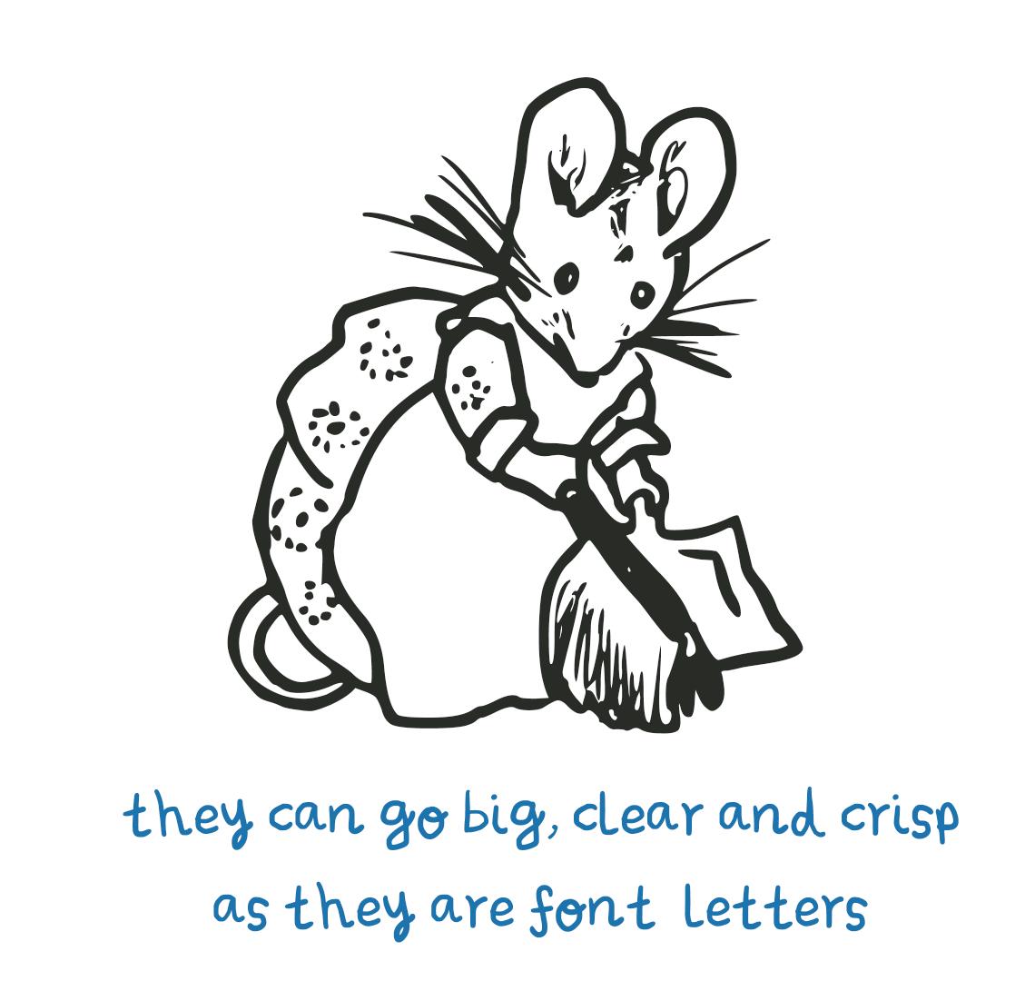 Beatrix Potter Style Font, Font Bundle, Beatrix Potter Handwriting Font ...