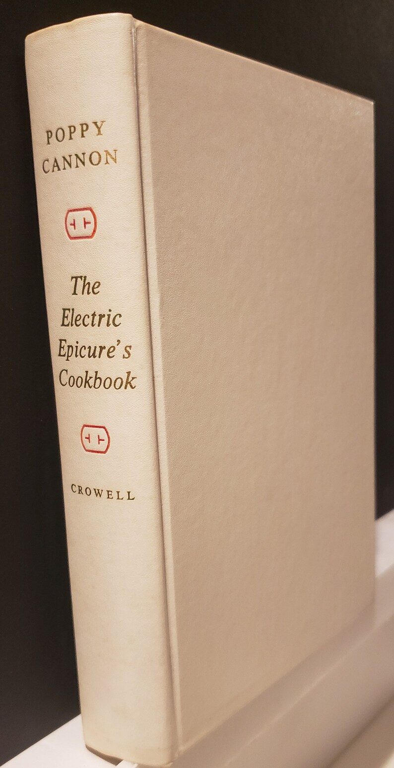 1961 the Electric Epicure's Cookbook Poppy Cannon - Etsy