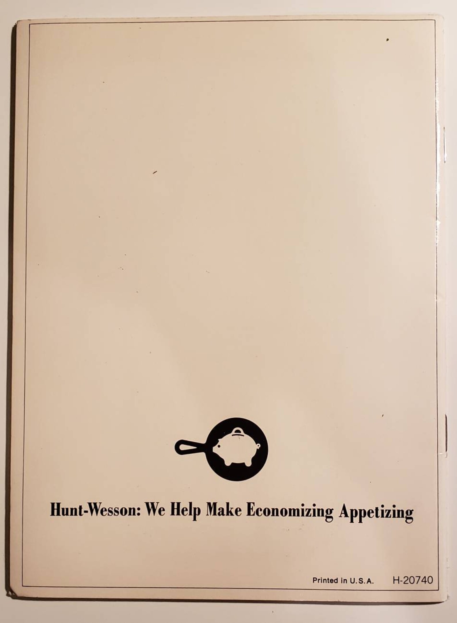 1960s 70s Hunt Wesson Guide to Low Cost Cookery Vintage Cookbook ...