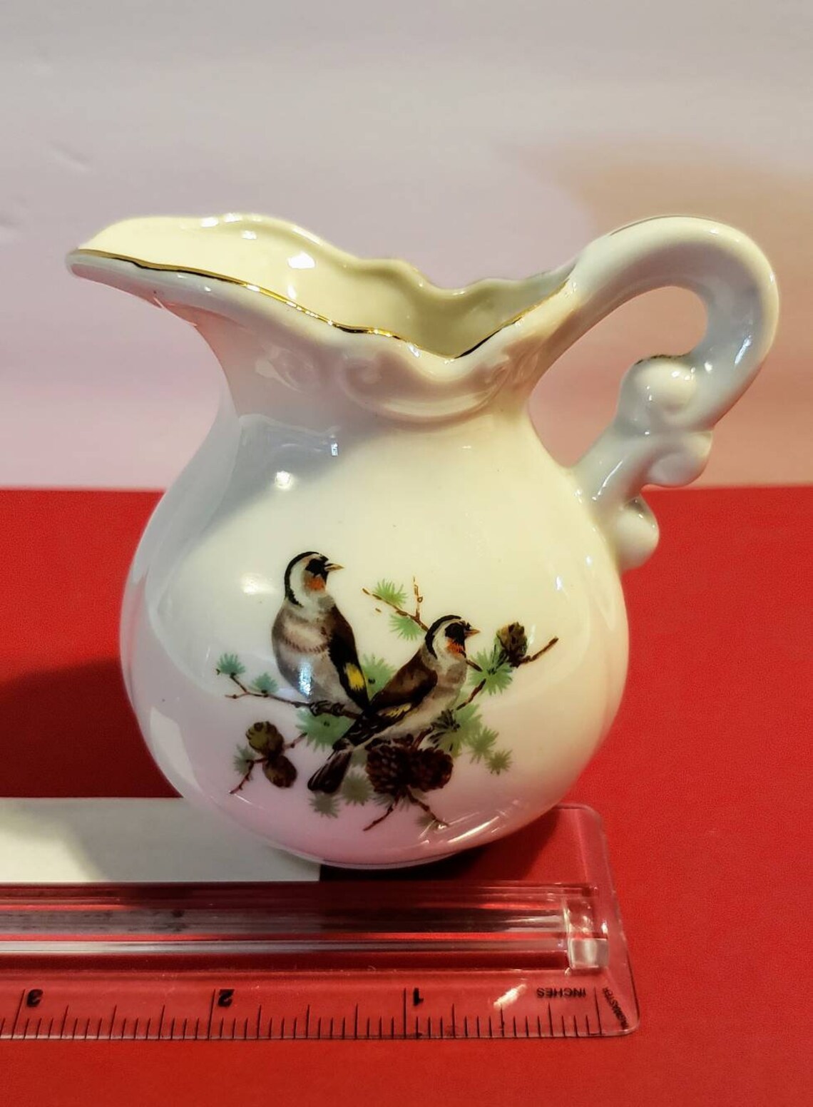 Vintage 1940s 1950s Mini Ceramic Pitcher Handcrafted in Japan ...