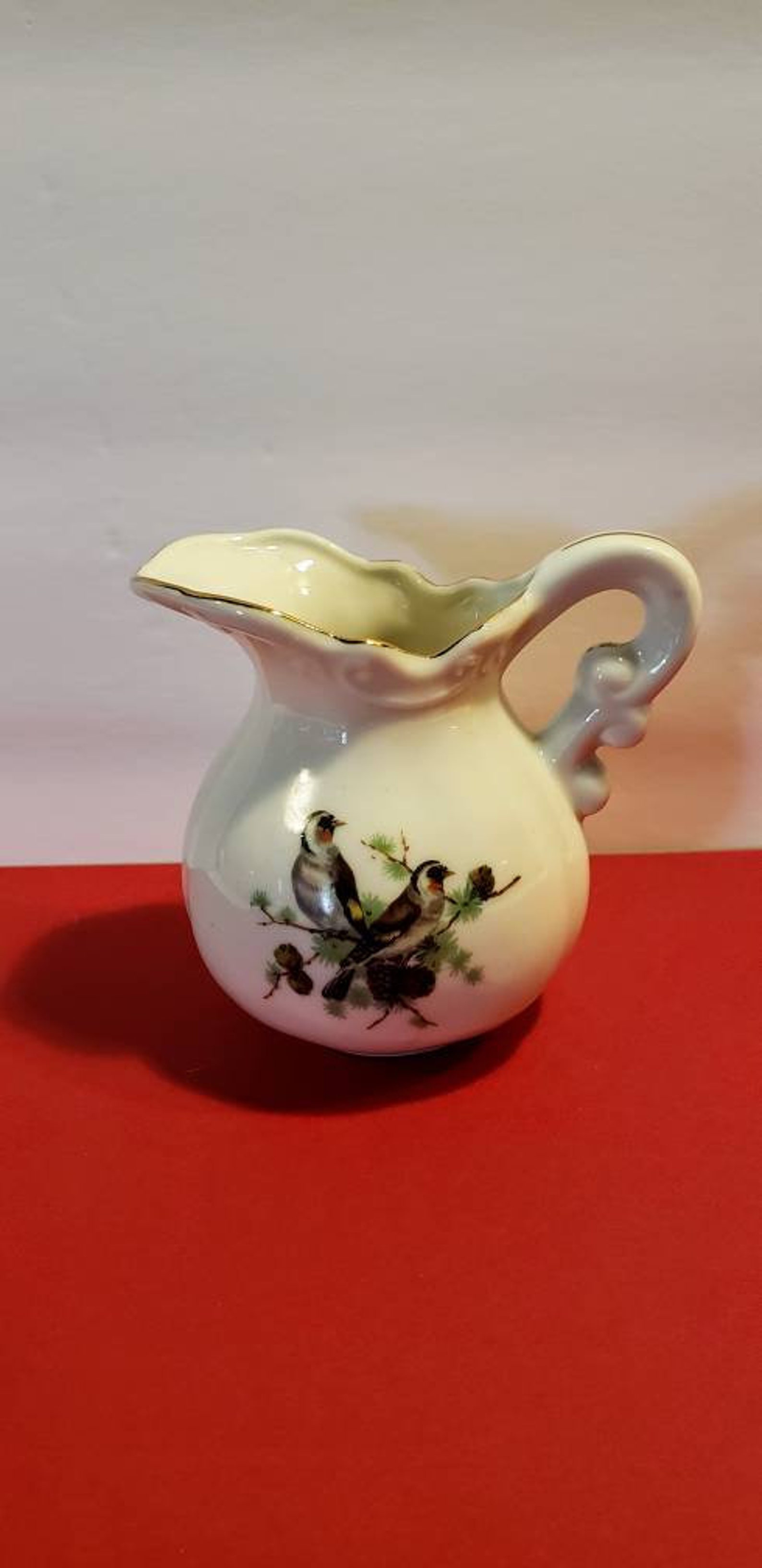 Vintage 1940s 1950s Mini Ceramic Pitcher Handcrafted in Japan ...