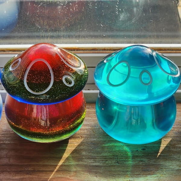 Trinket Jar Mushrooms - Etsy