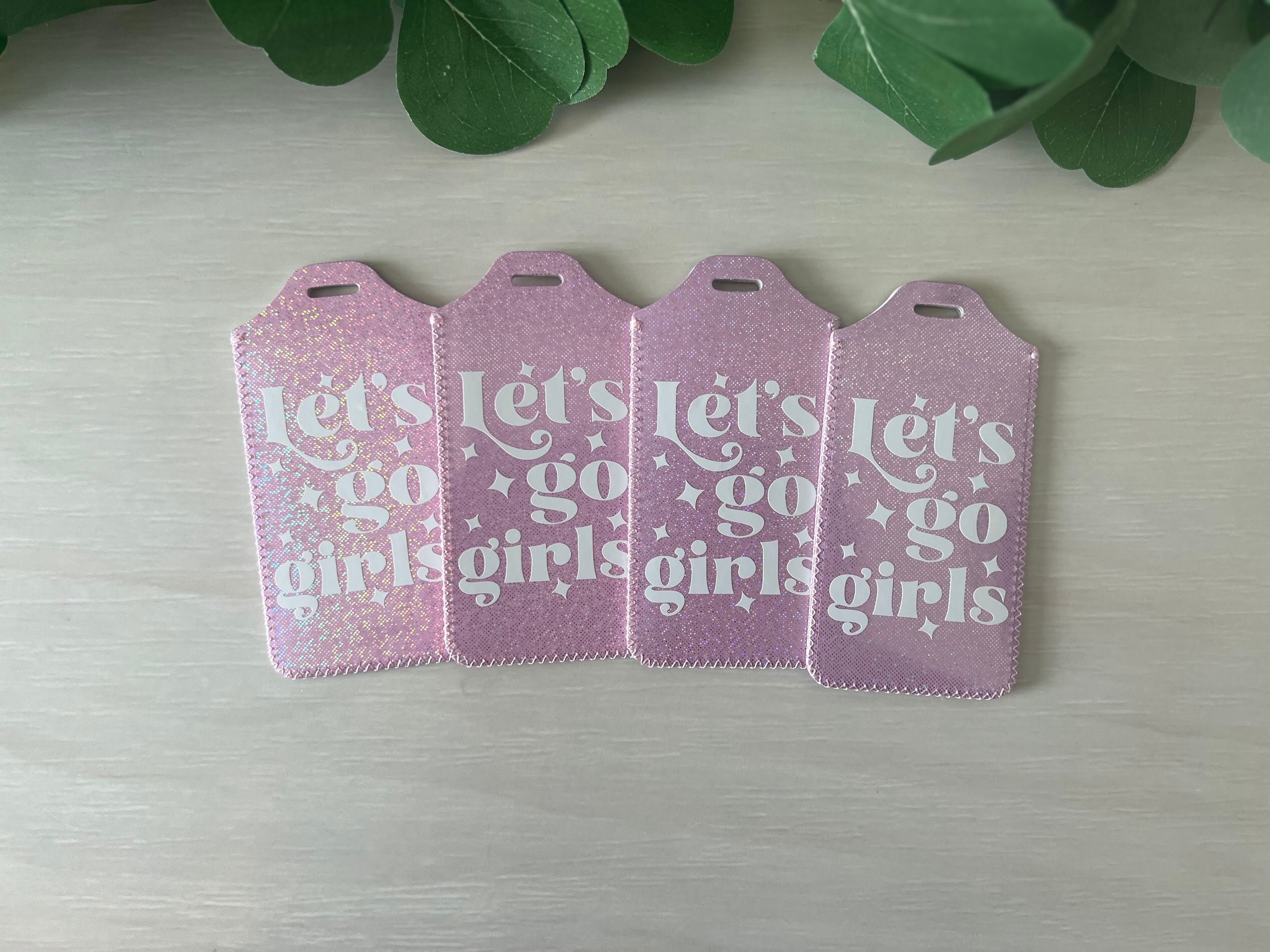 Luggage Tags, Girls Trip Luggage Tags, Party Favors, Let's Go Girls ...