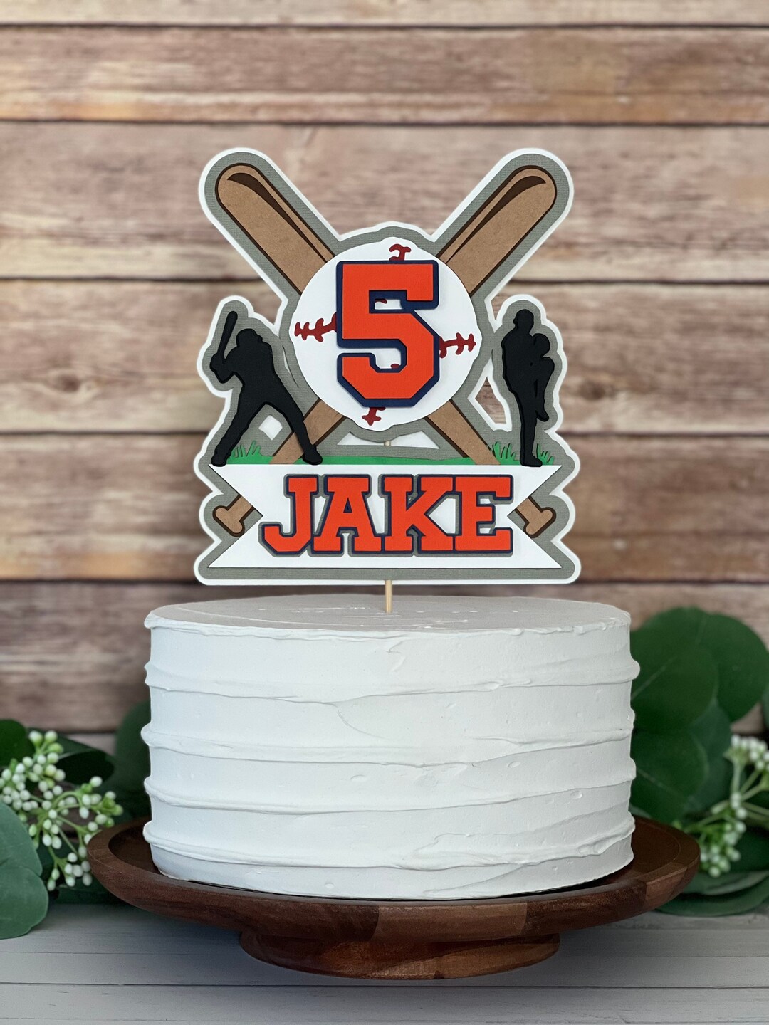 Baseball Cake Topper, Baseball Birthday, Baseball Theme Party, First ...