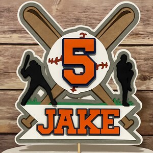 Baseball Cake Topper, Baseball Birthday, Baseball Theme Party, First ...