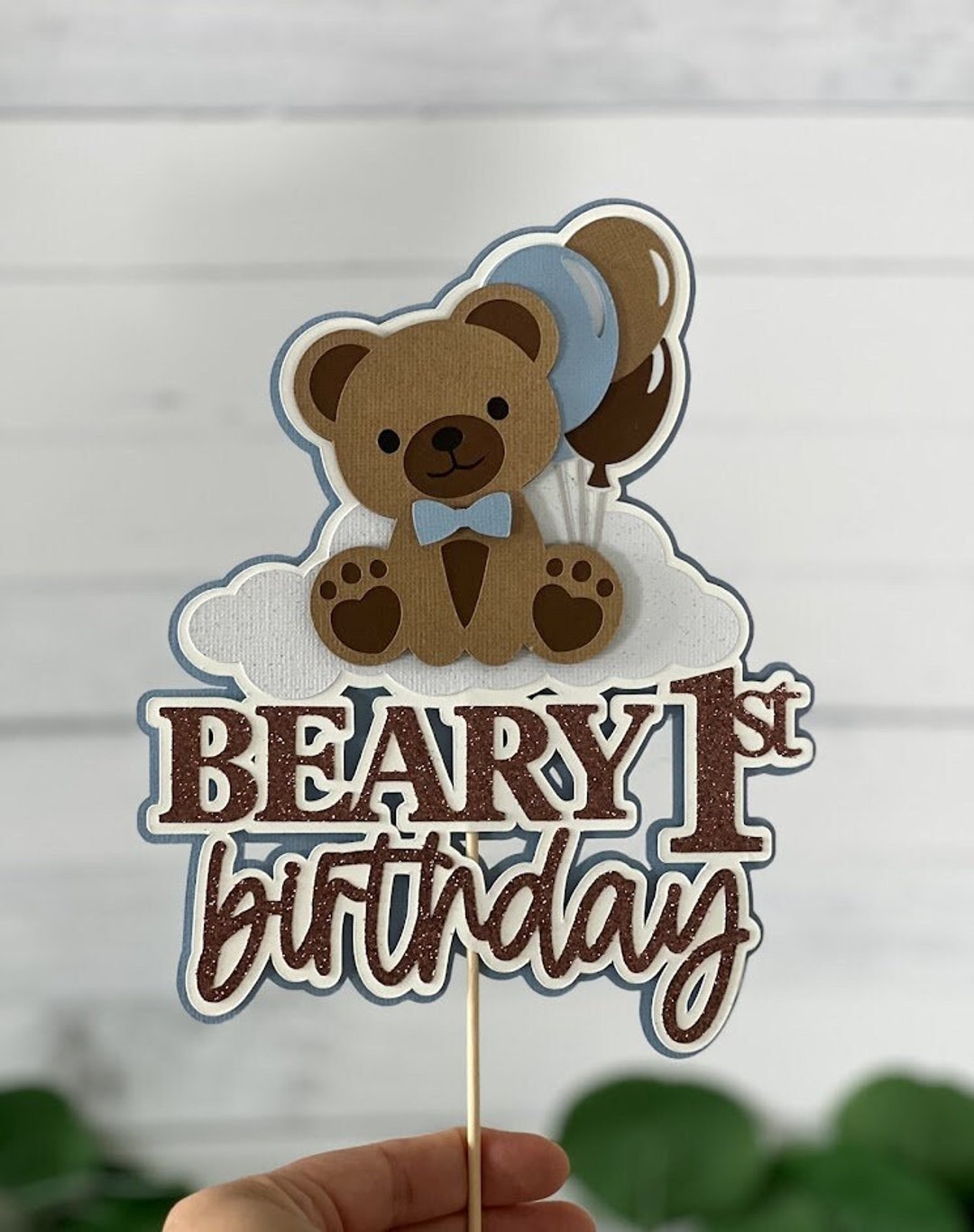 Beary First Birthday, Teddy Bear Birthday, Bear Birthday Theme, Bear ...