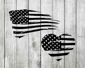 Distressed flag | Etsy