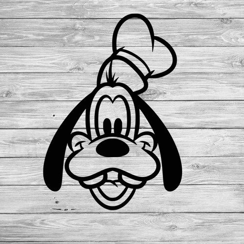 Goofy Svg Goofy Svg Cut File Goofy Clipart Png - Etsy