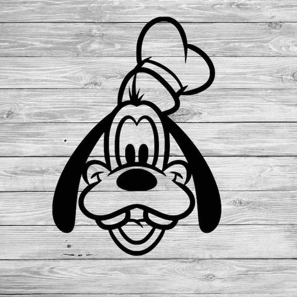 Goofy Outline - Etsy