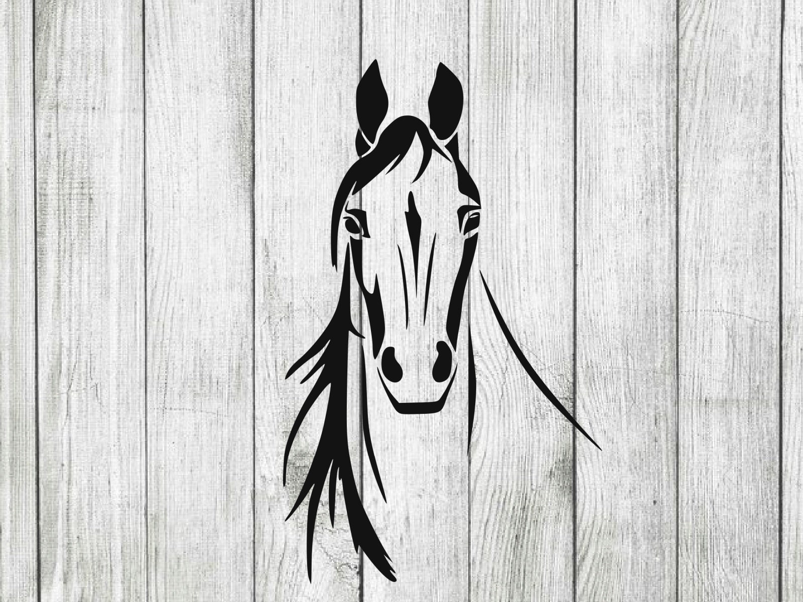 Horse Svg File Horse Head Svg Horse Clip Art Animals Stencil | Images ...