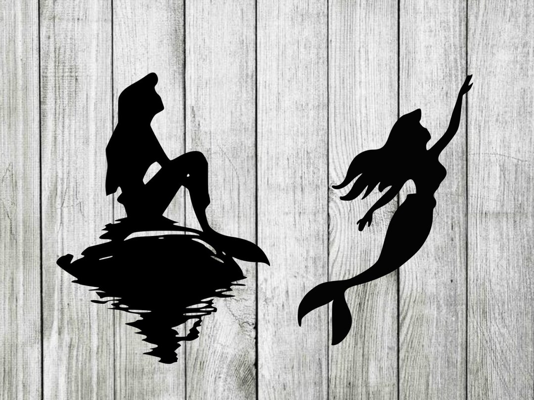 The Little Mermaid Svg Bundle, Mermaid Svg Bundle, Cutting Files for ...