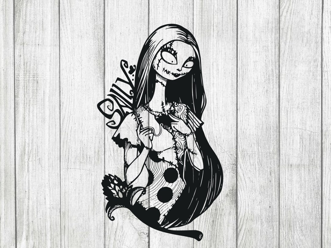 Sally Svg, Nightmare Before Christmas Svg, Jack Skellington SVG, SVG ...