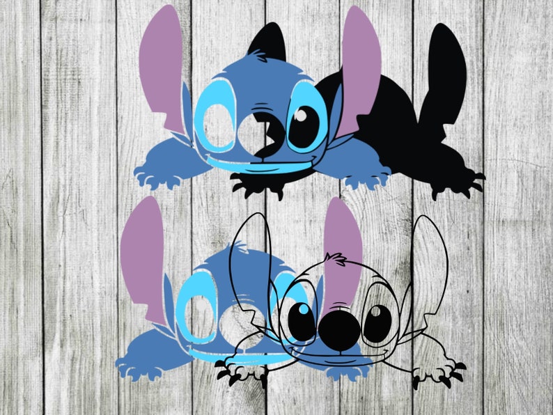 Stitch Svg, Lilo and Stitch Svg, Stitch Peeking Svg, Digital Download ...