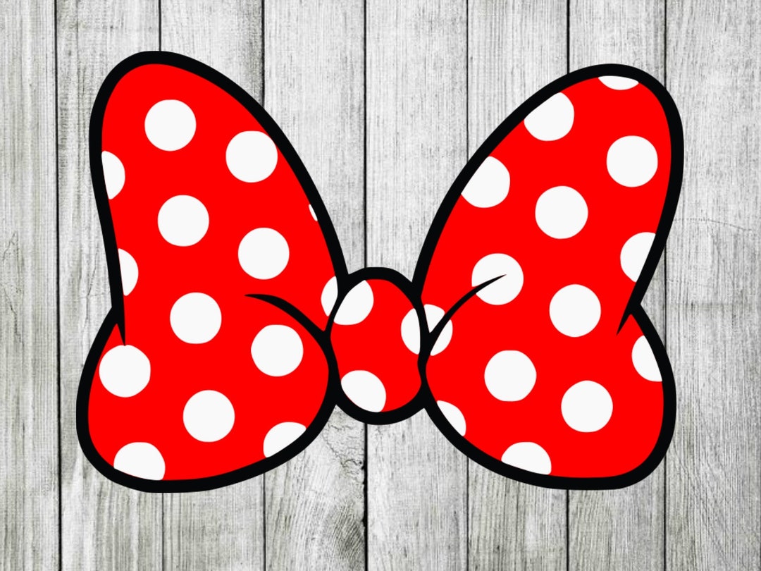 Minnie Mouse Bow Svg Minnie Mouse Svg Bow Svg Clipart - Etsy Denmark