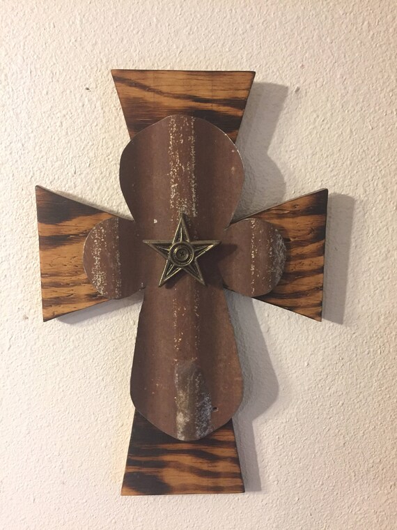 Rustic Wooden Cross | Etsy