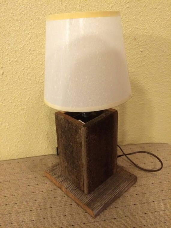 Rustic Lamp | Etsy