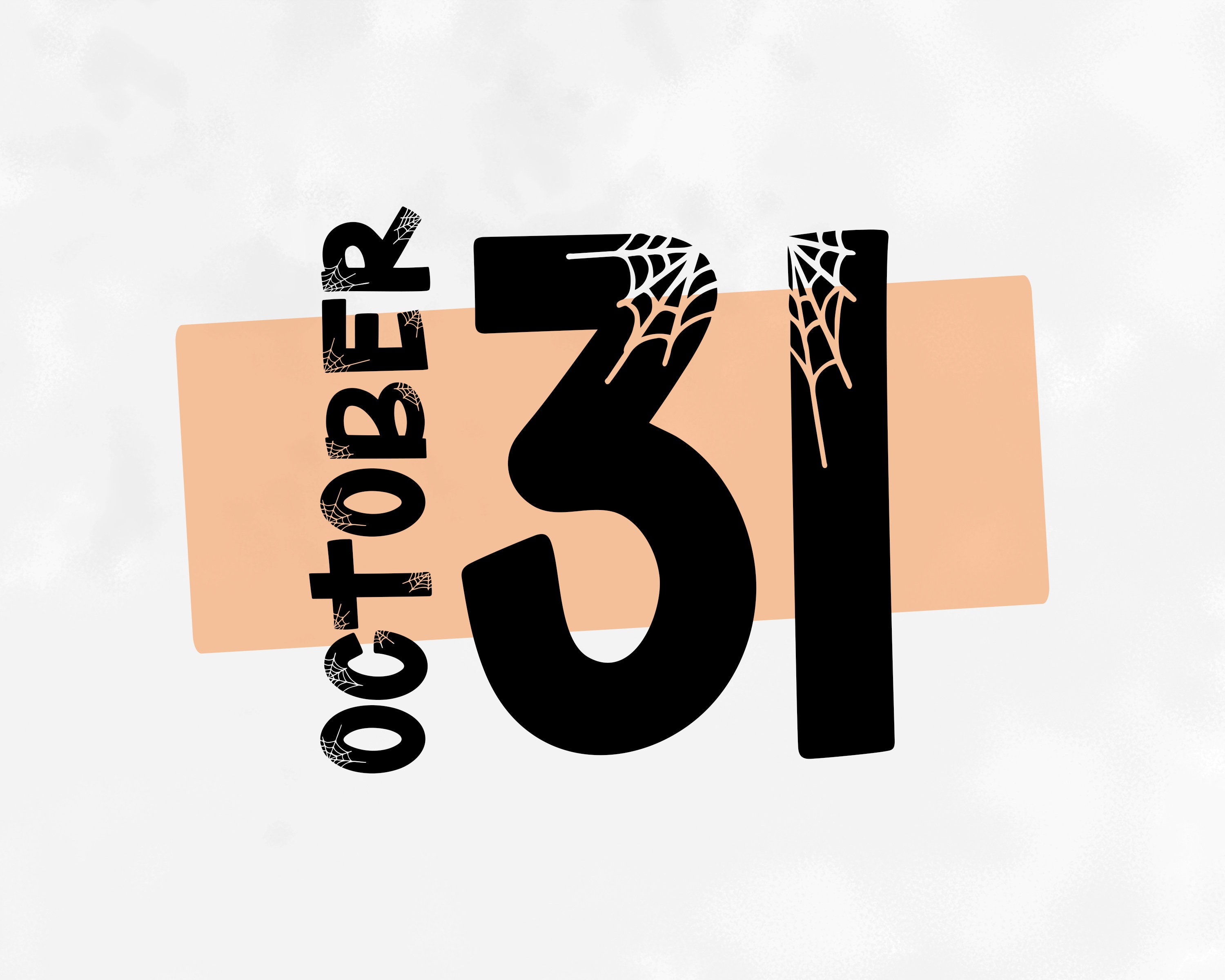 HAUNTED a Cute Halloween Font Hand Lettered Doodle - Etsy