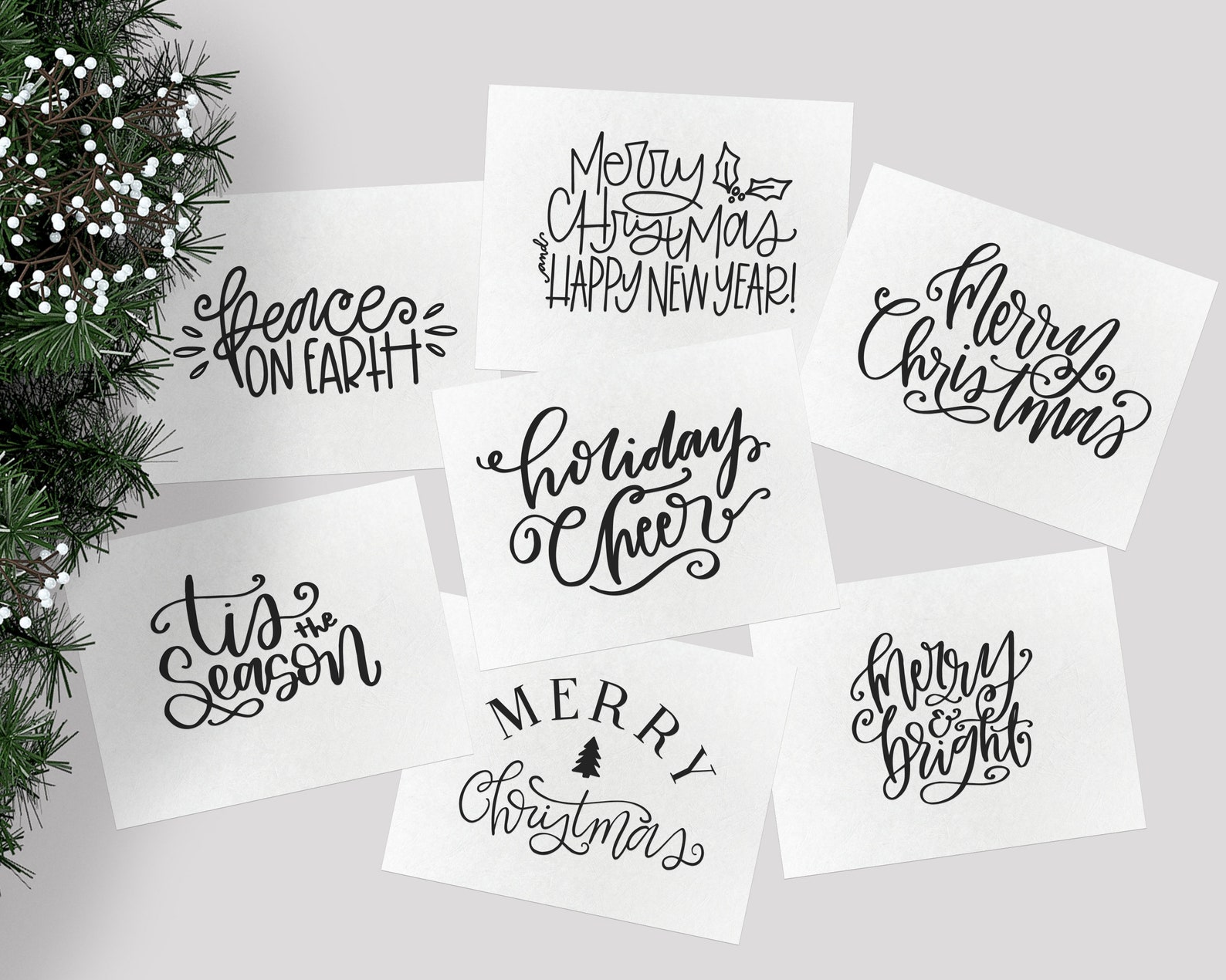 Christmas Symbol Font - Doodle Font - 80 Hand Drawn Designs - Hand ...