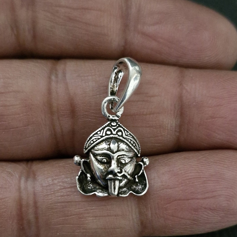 Durga Necklace Charm - Etsy