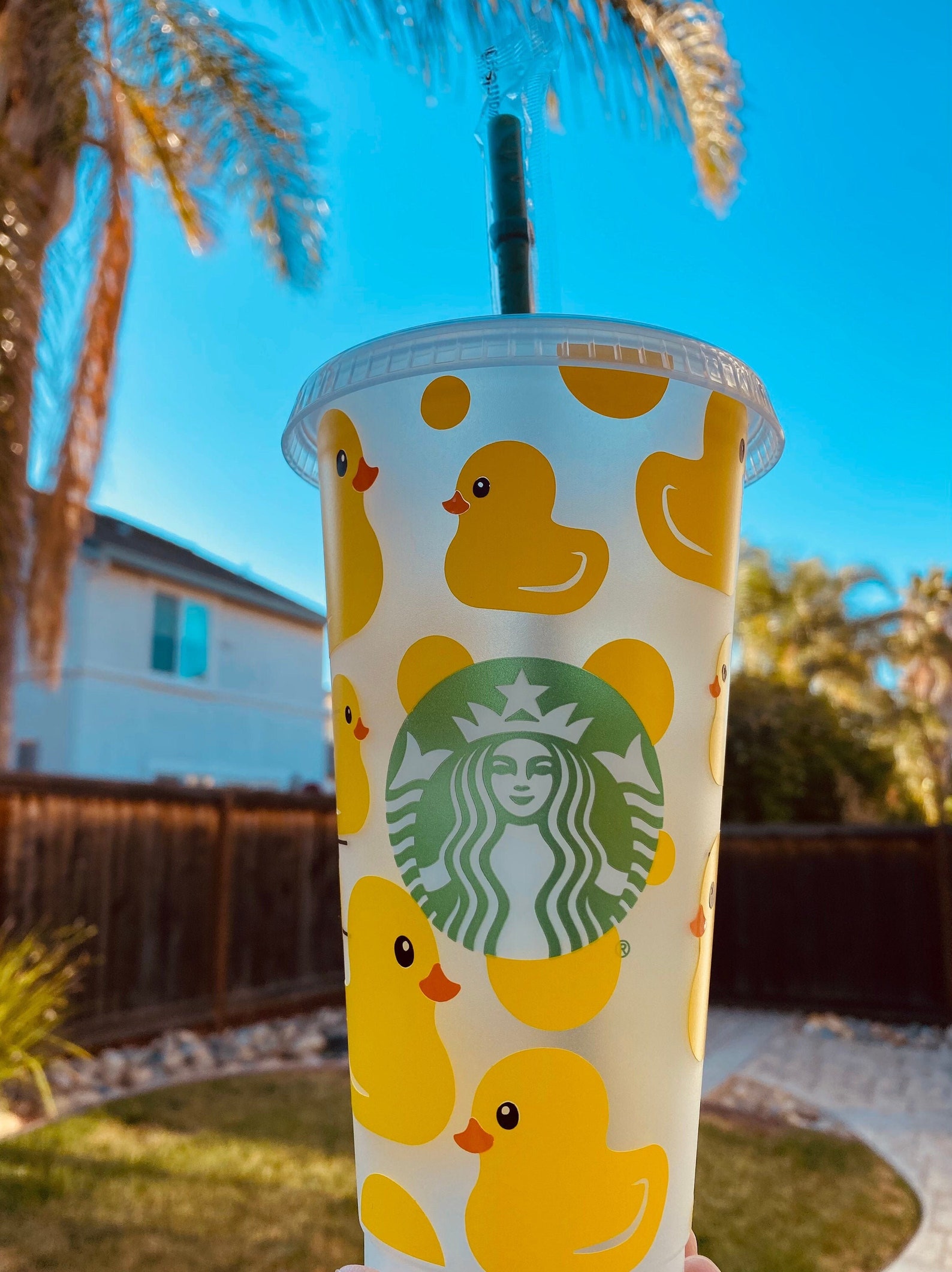 Rubber Ducky / Duck Personalized Starbucks Cold Cup / - Etsy