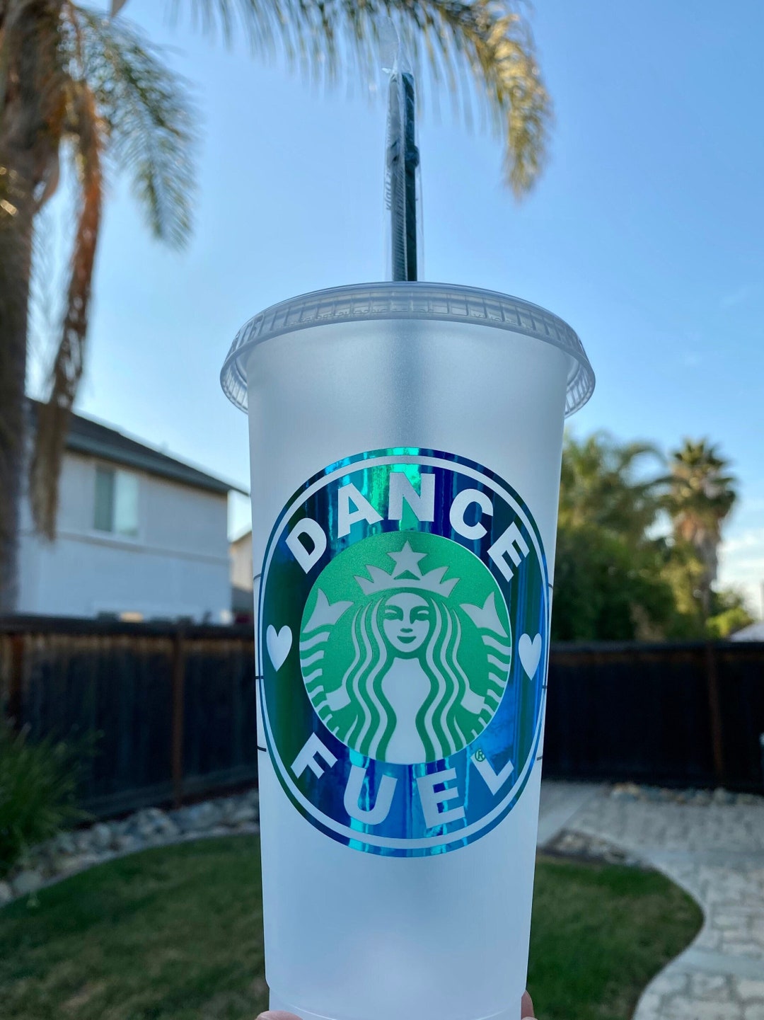 Dance Fuel Personalized Starbucks Cold Cup / Personalized Custom ...
