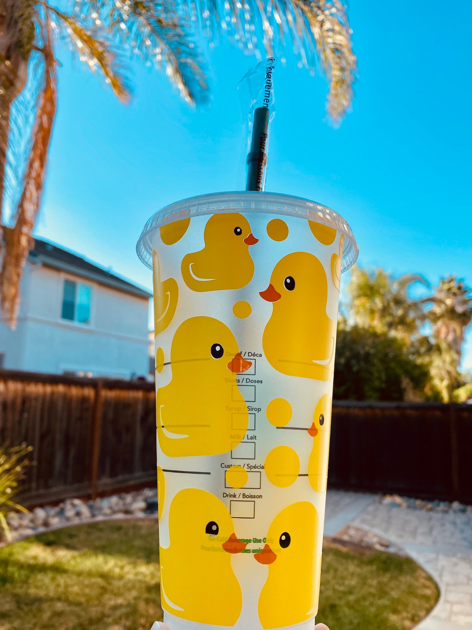 Rubber Ducky / Duck Personalized Starbucks Cold Cup / - Etsy UK