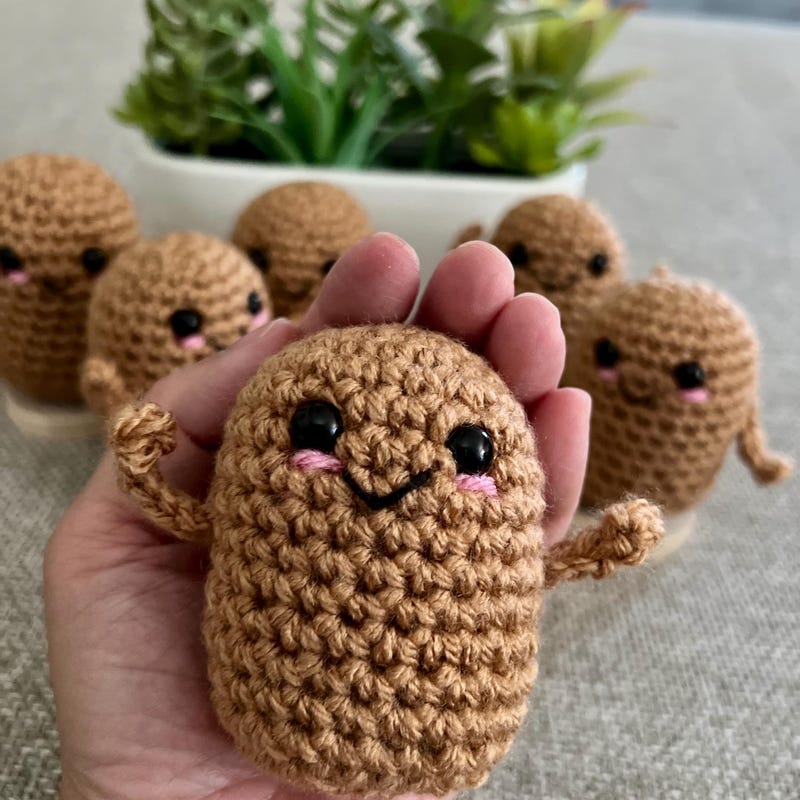 Cute Potato Plush - Etsy
