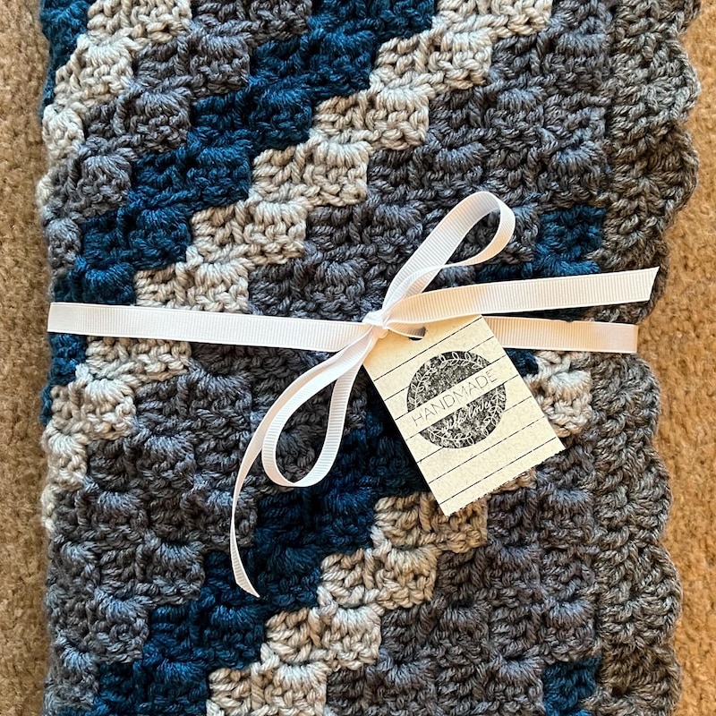 Gray Baby Blanket - Etsy