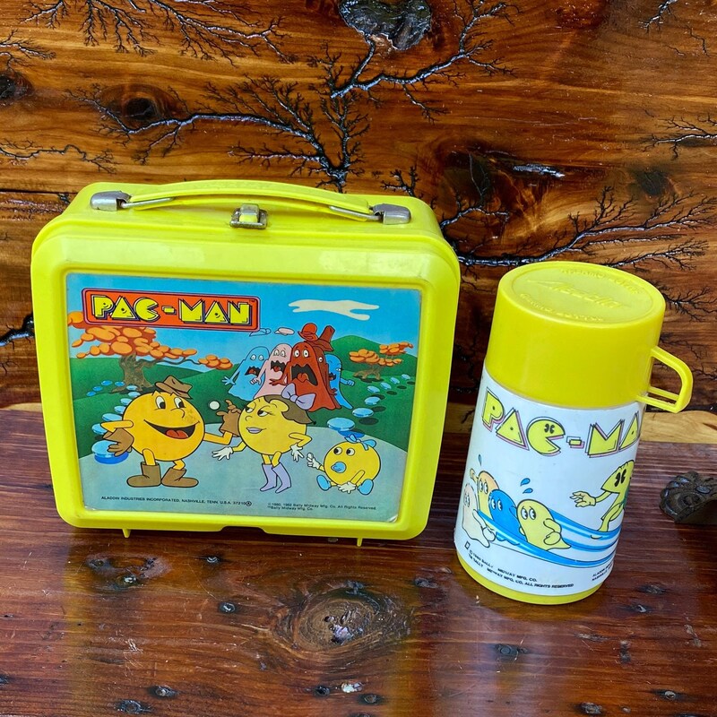 Pac Man Lunch Box - Etsy