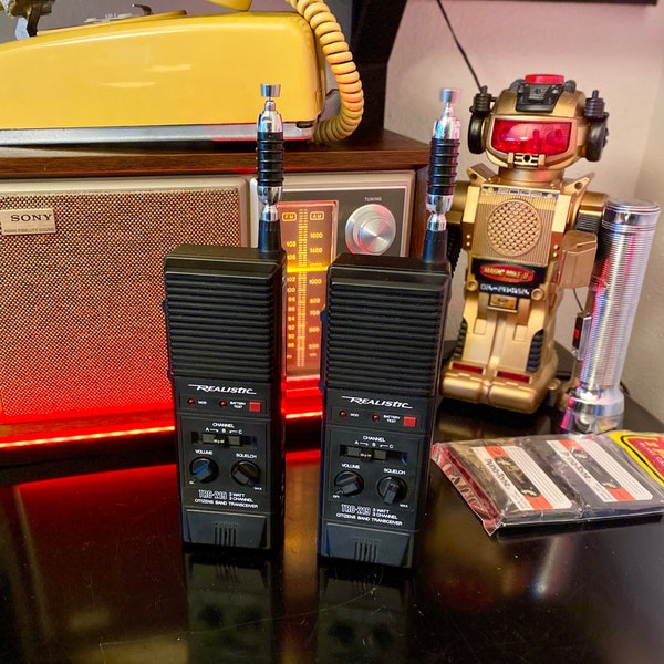 Radio Shack Walkie Talkies - Etsy