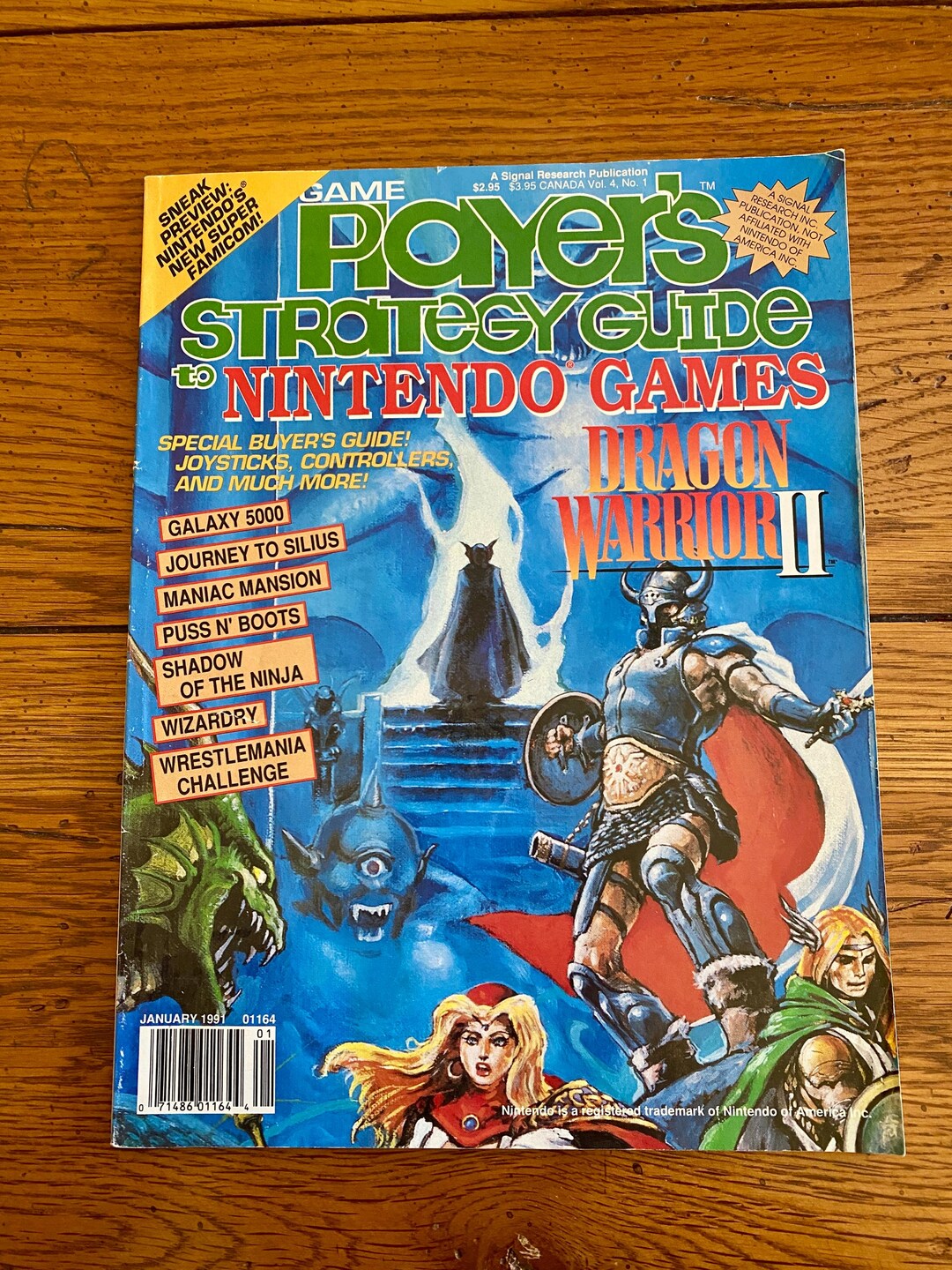 Vintage Player's Strategy Guide to Nintendo Games - Dragon Warrior II ...