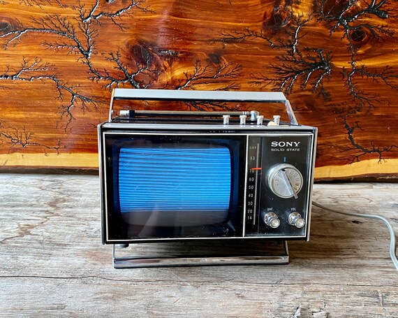 1967 Sony Portable Solid State Television 5 Screen | Etsy