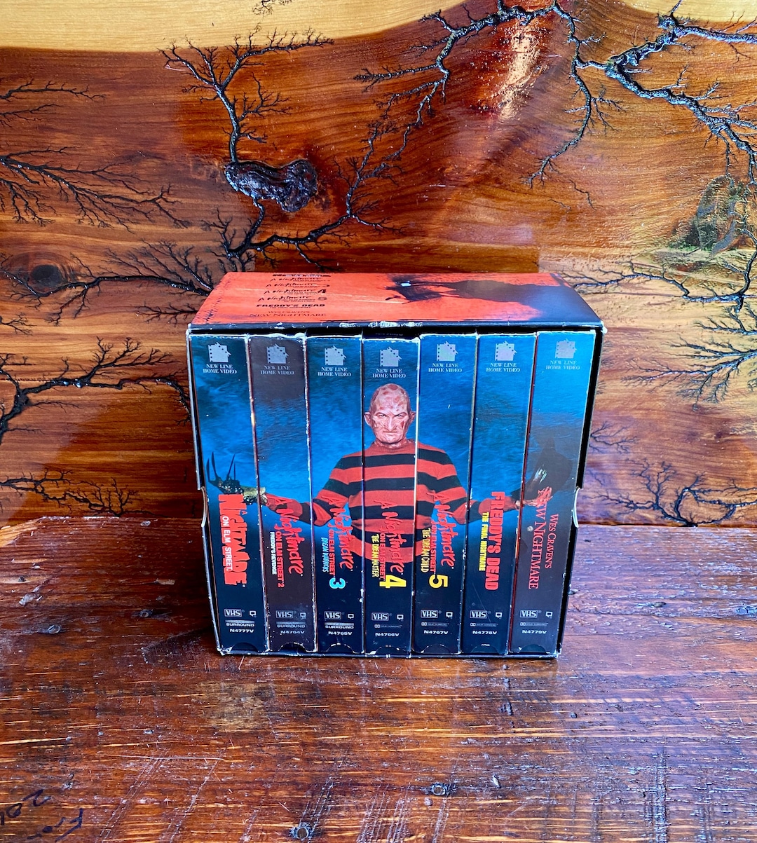 1999 New Line Home Video the Nightmare on Elm Street VHS Collection ...