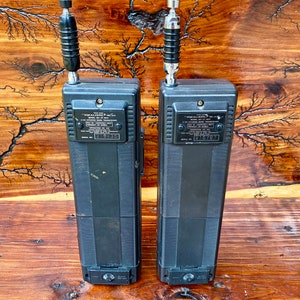 Pair of Authentic 1980s Radio Shack Realistic TRC-214 Walkie Talkies in ...