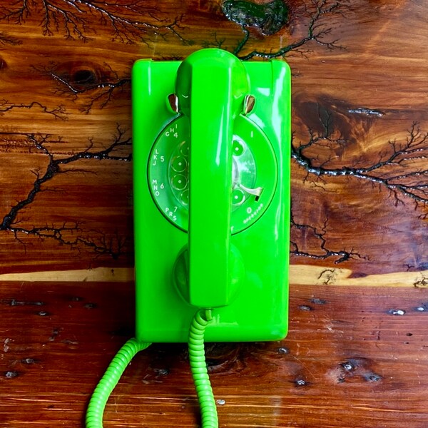 Rotary Wall Phone - Etsy