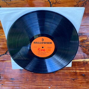 1960s Halloween Sound Effects and Music LP - D Records Spooky Horror ...