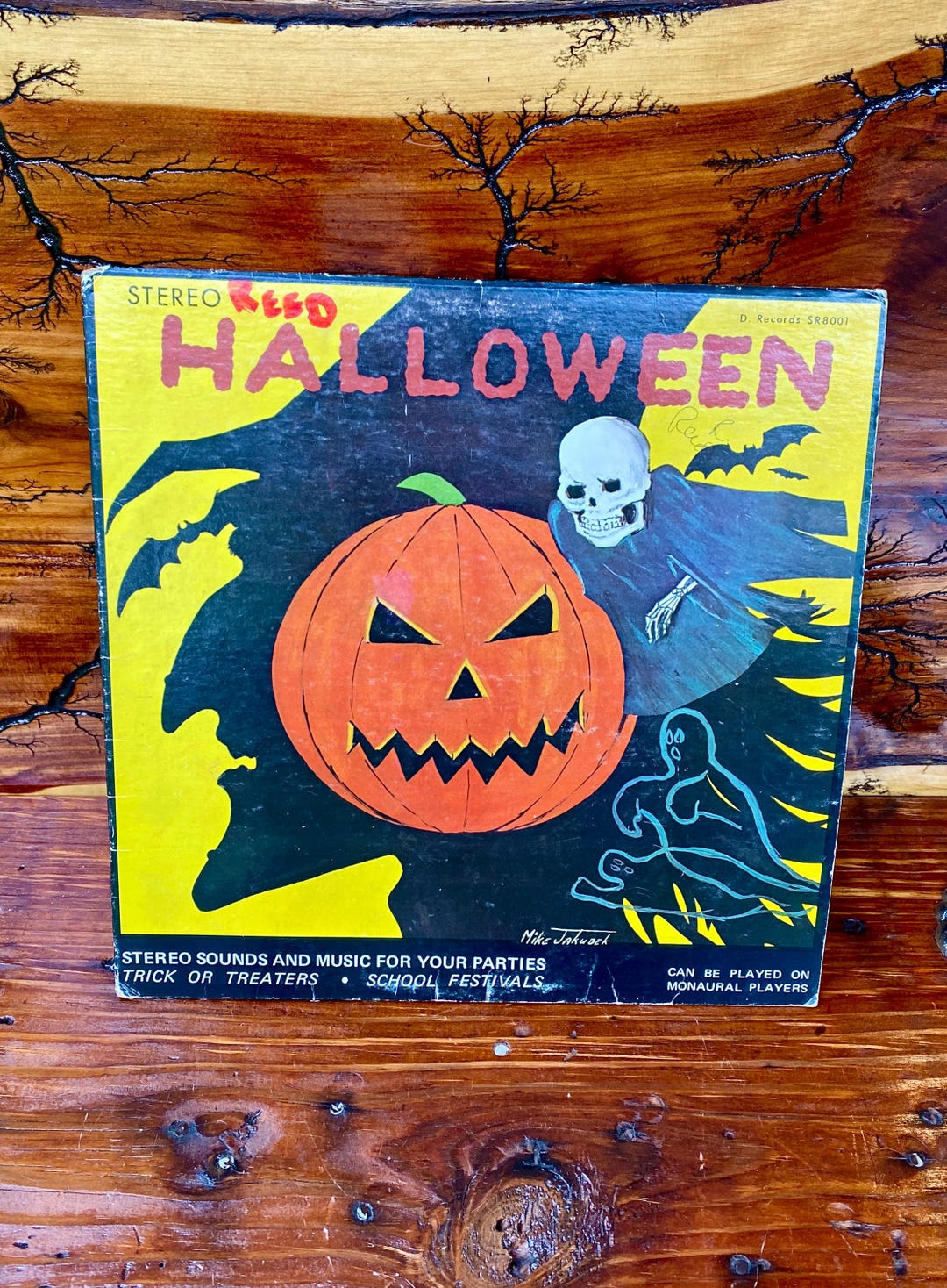 1960s Halloween Sound Effects and Music LP - D Records Spooky Horror ...