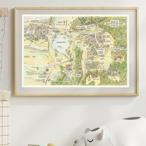 Beatrix Potter World Map PNG Download Istantaneo - Etsy