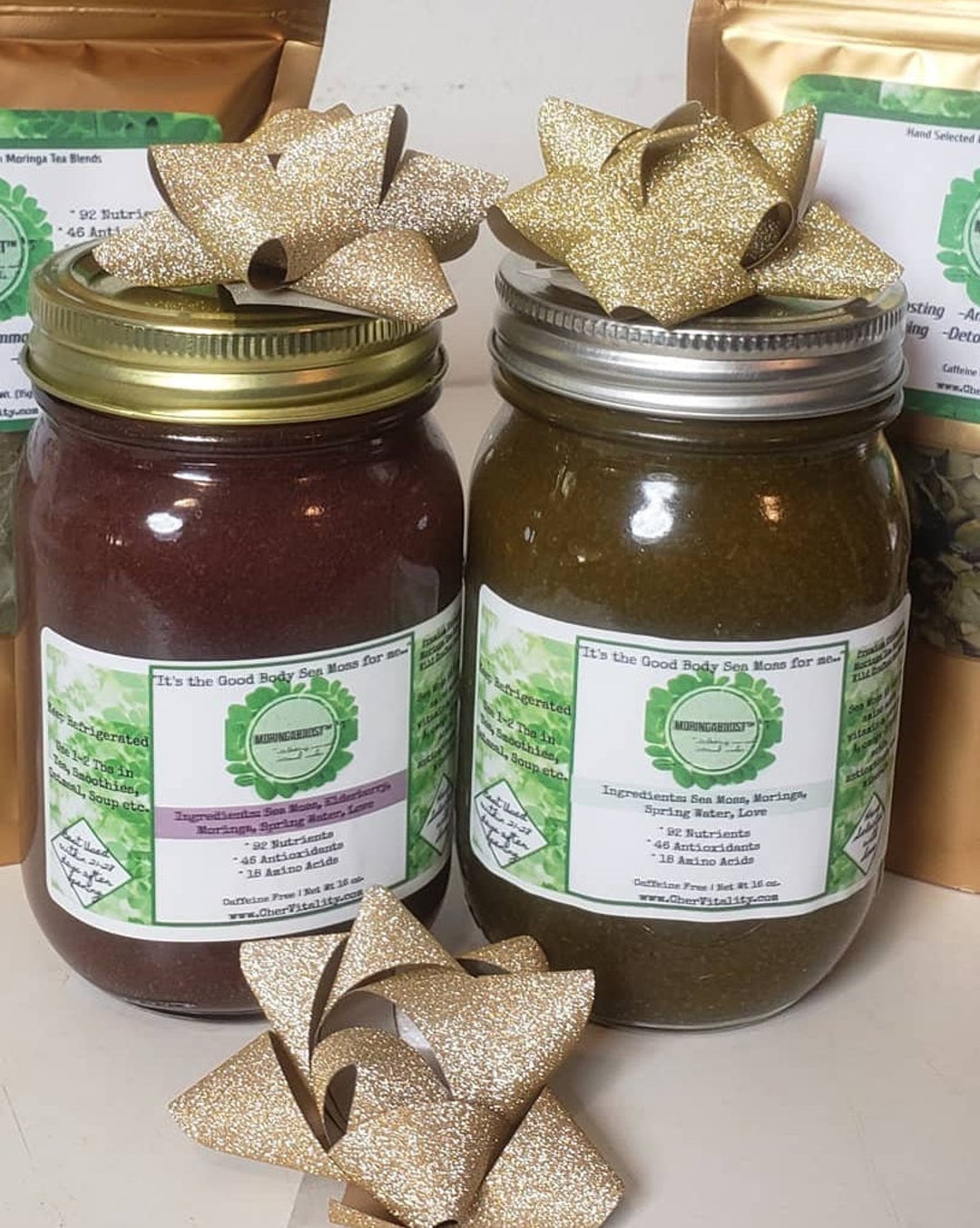 Sea Moss Tea and Gel - Etsy