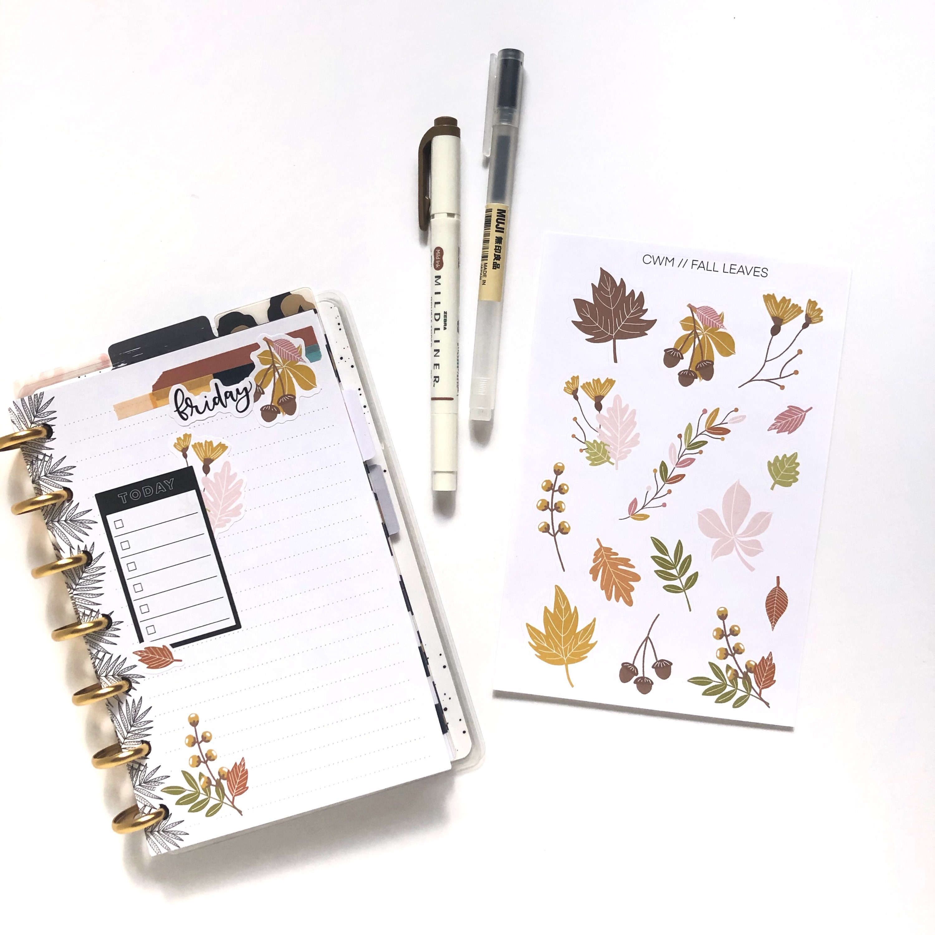 DAYS of the WEEK Sticker Sheet // Planner Stickers // - Etsy